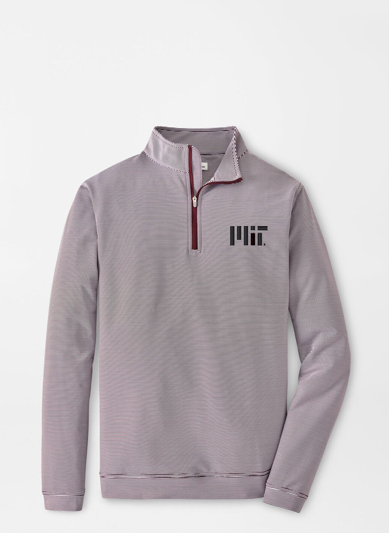 MIT Perth Mini-Stripe Performance Pullover | Men's Collegiate Apparel ...
