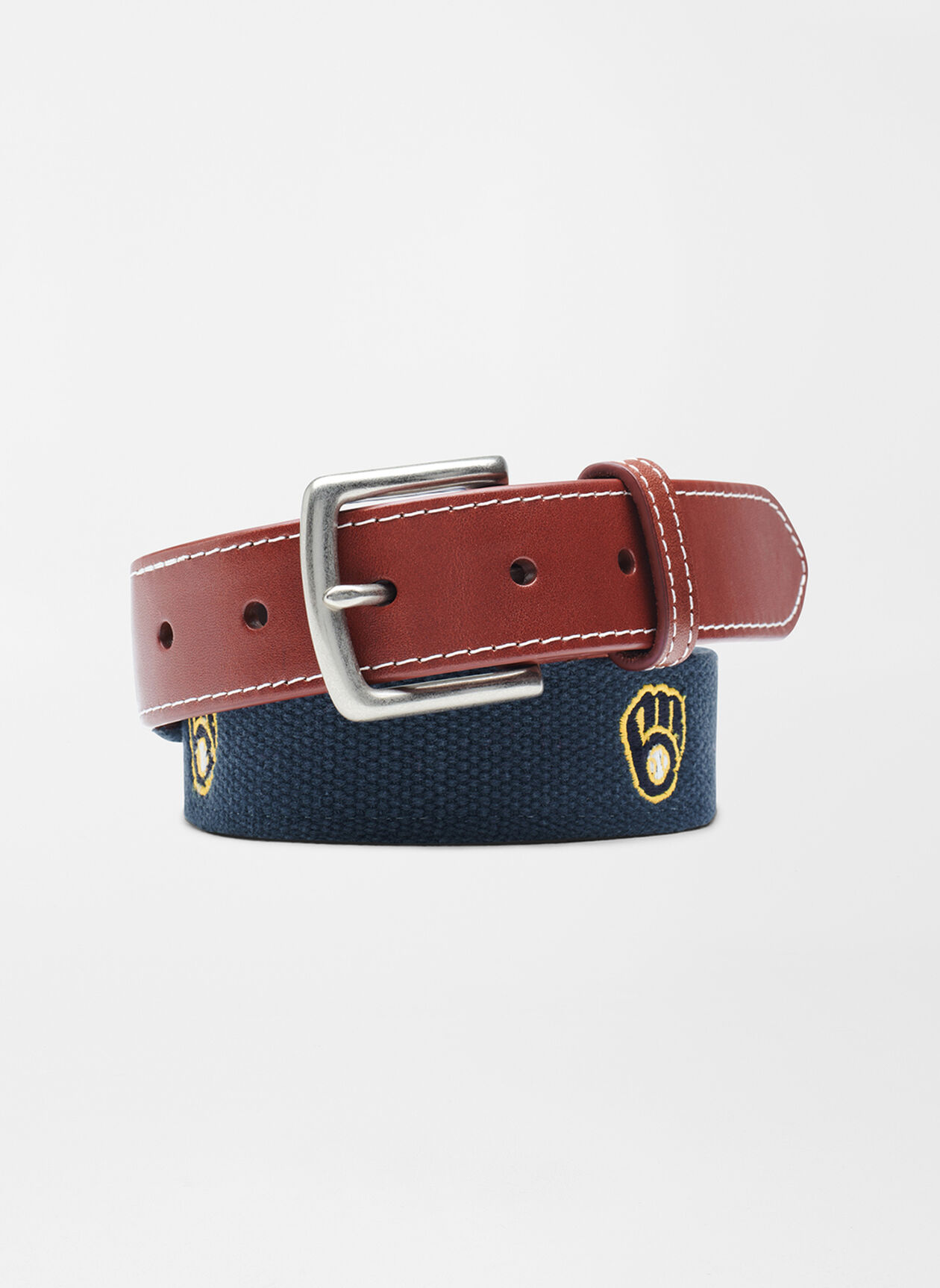 Milwaukee Brewers Belt | Men's MLB Apparel | Peter Millar
