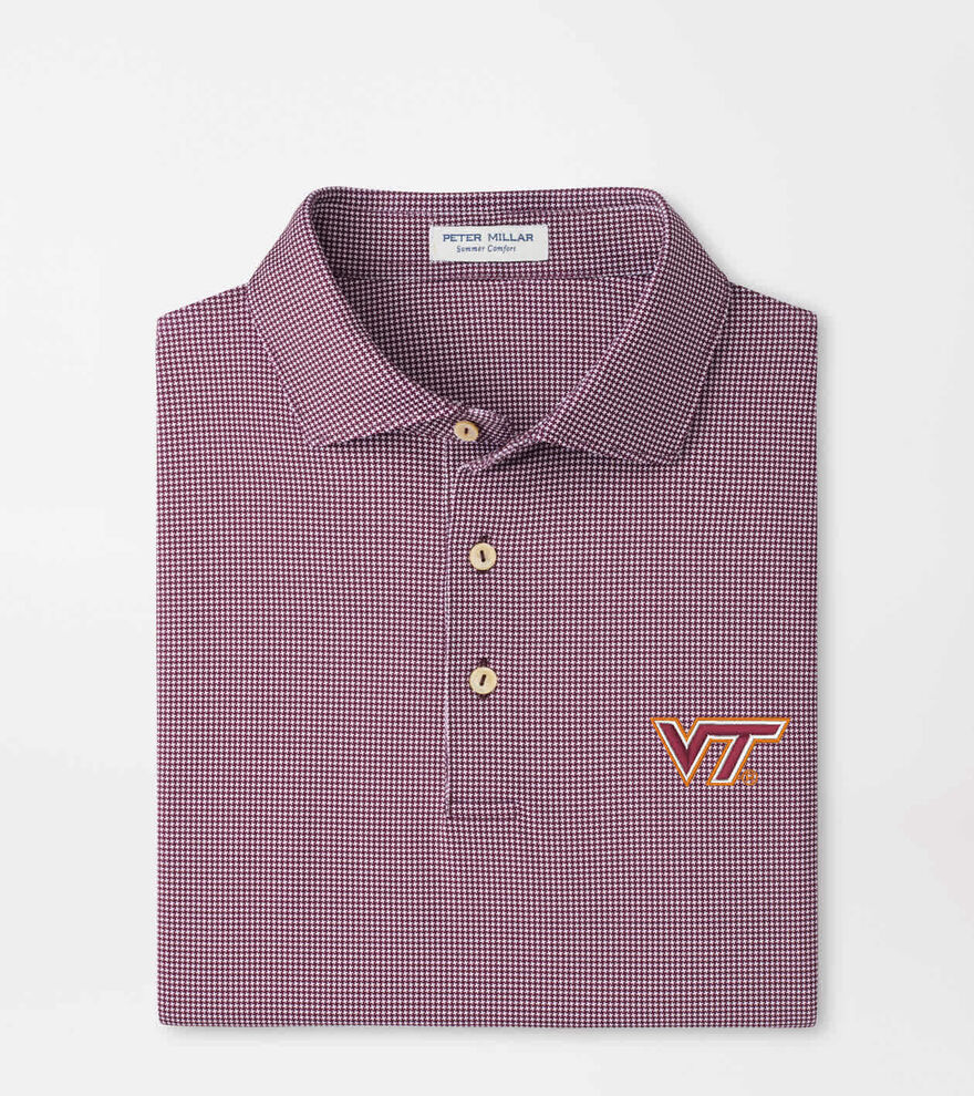Virginia Tech Border Performance Jersey Polo | Men's Collegiate Apparel ...