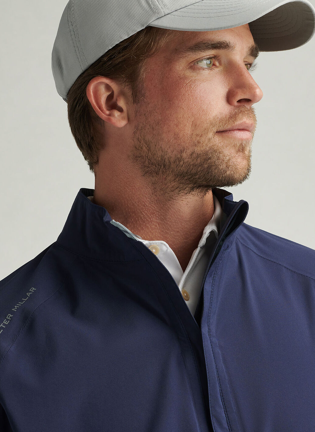 Shield Half-Zip Rain Shell | Men's Jackets & Coats | Peter Millar