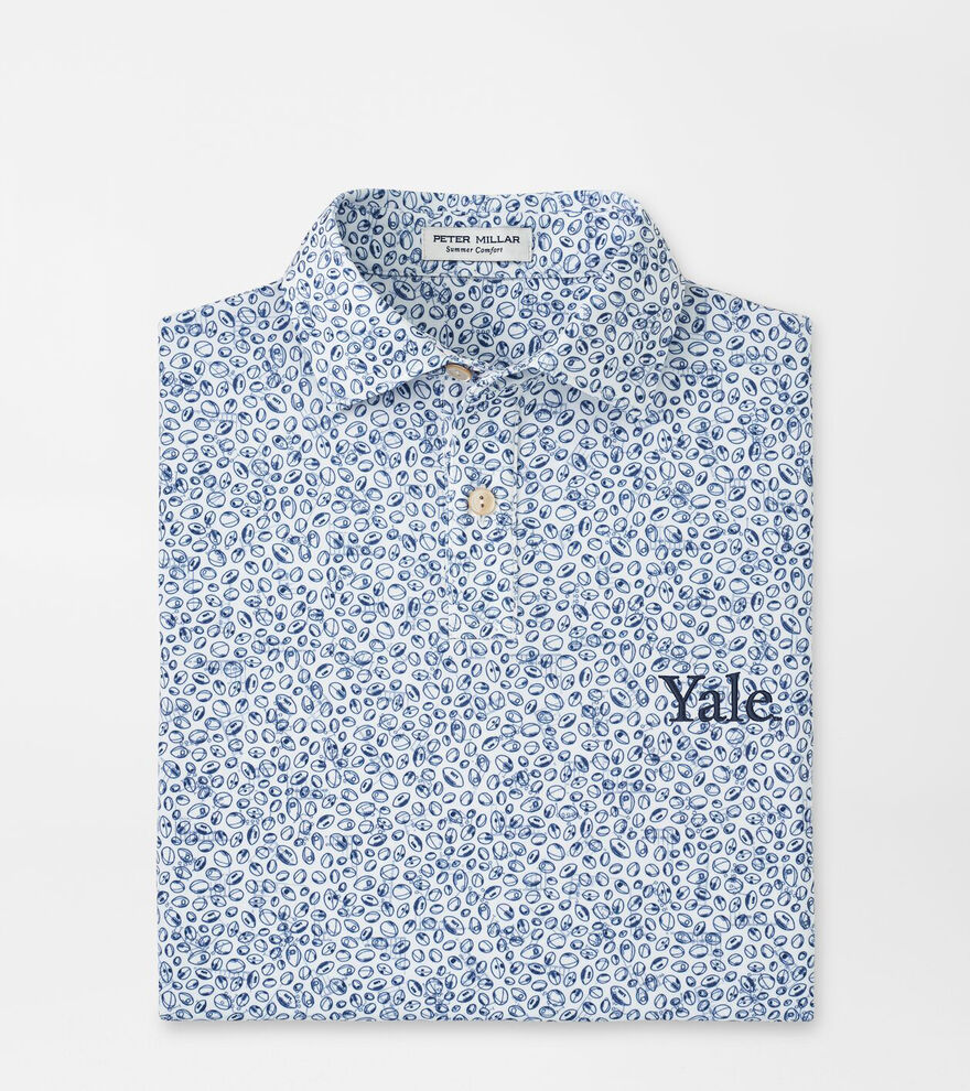 Yale Blitz Youth Performance Jersey Polo | Youth Collegiate Apparel ...