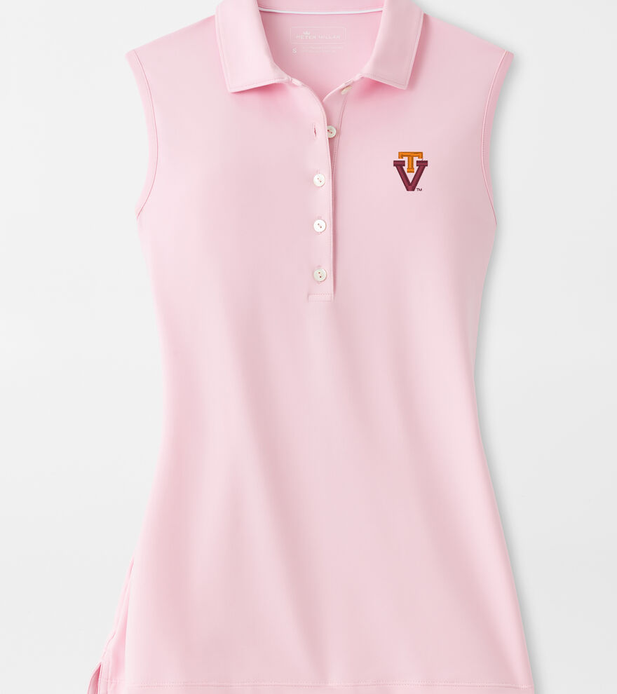 Virginia Tech Vault Perfect Fit Sleeveless Polo | Peter Millar