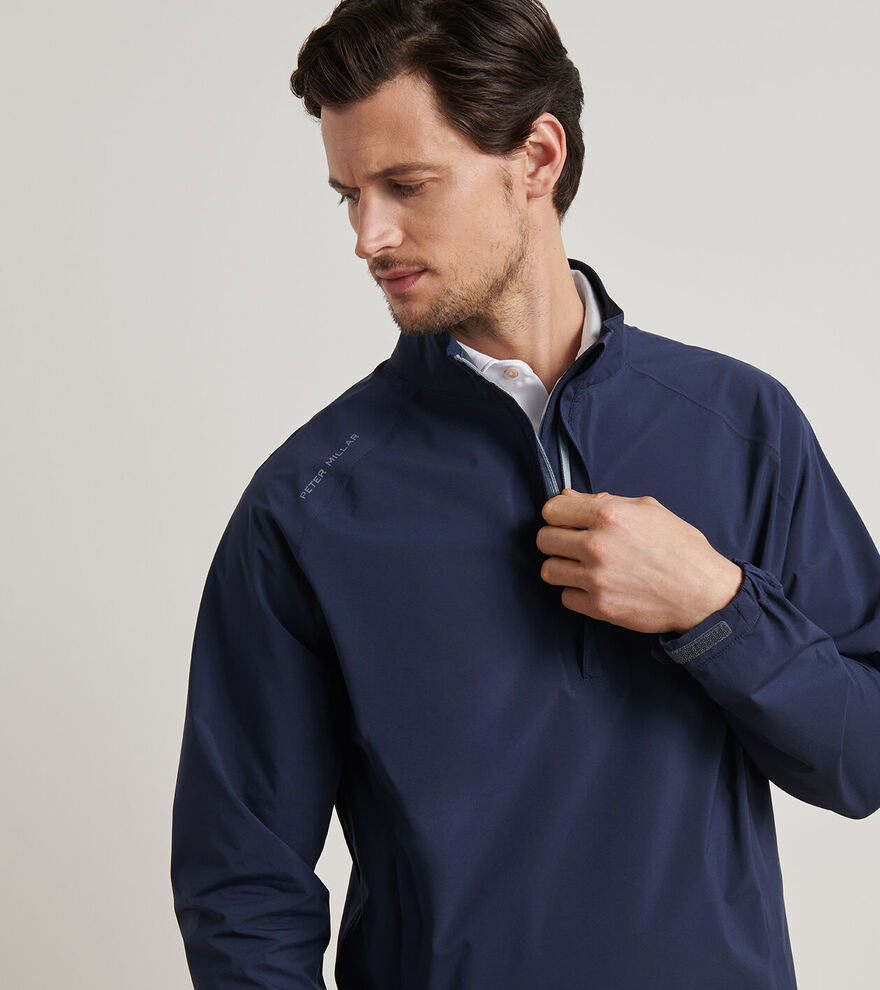 Shield Half-Zip Rain Shell | Men's Jackets & Coats | Peter Millar
