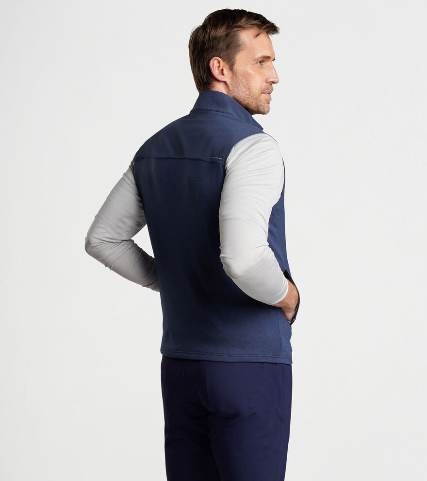 Solstice Performance Hybrid Full-Zip Vest | Men's Vests | Peter Millar