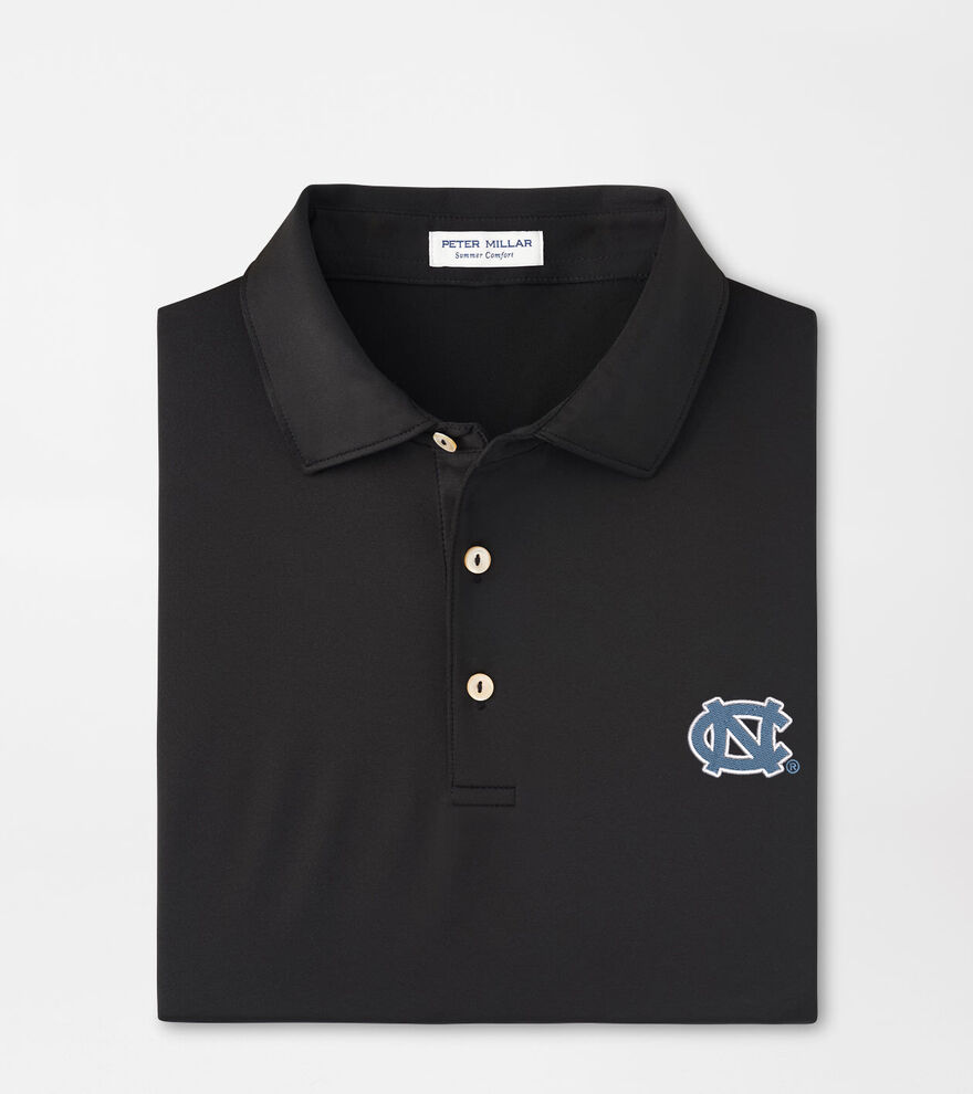 UNC Solid Performance Jersey Polo | Men's Collegiate Apparel | Peter Millar
