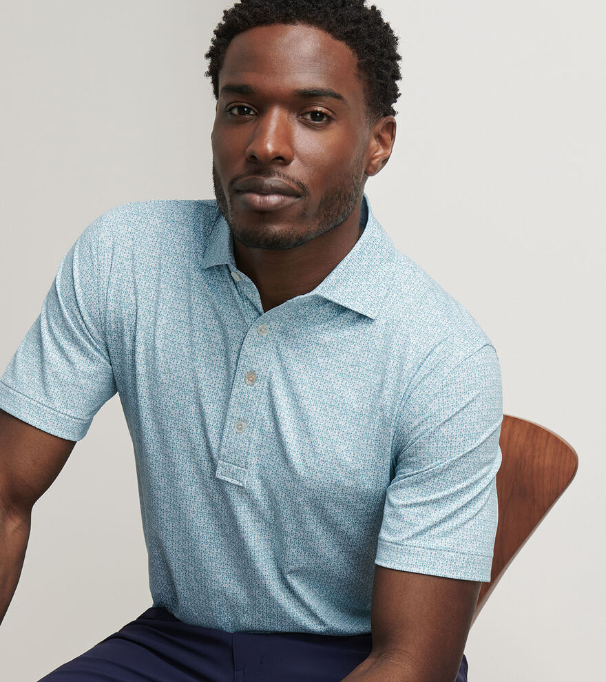 Due North Performance Jersey Polo | Men's Polos | Peter Millar