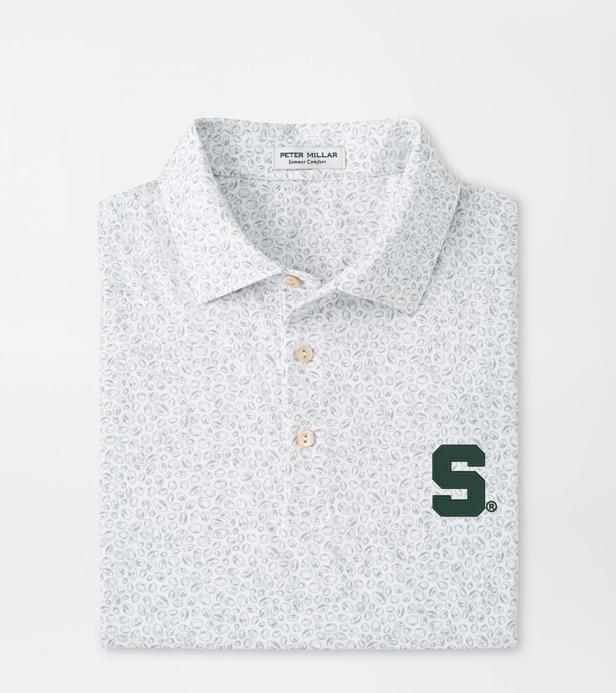 Michigan State Blitz Performance Jersey Polo | Men's Collegiate Apparel ...