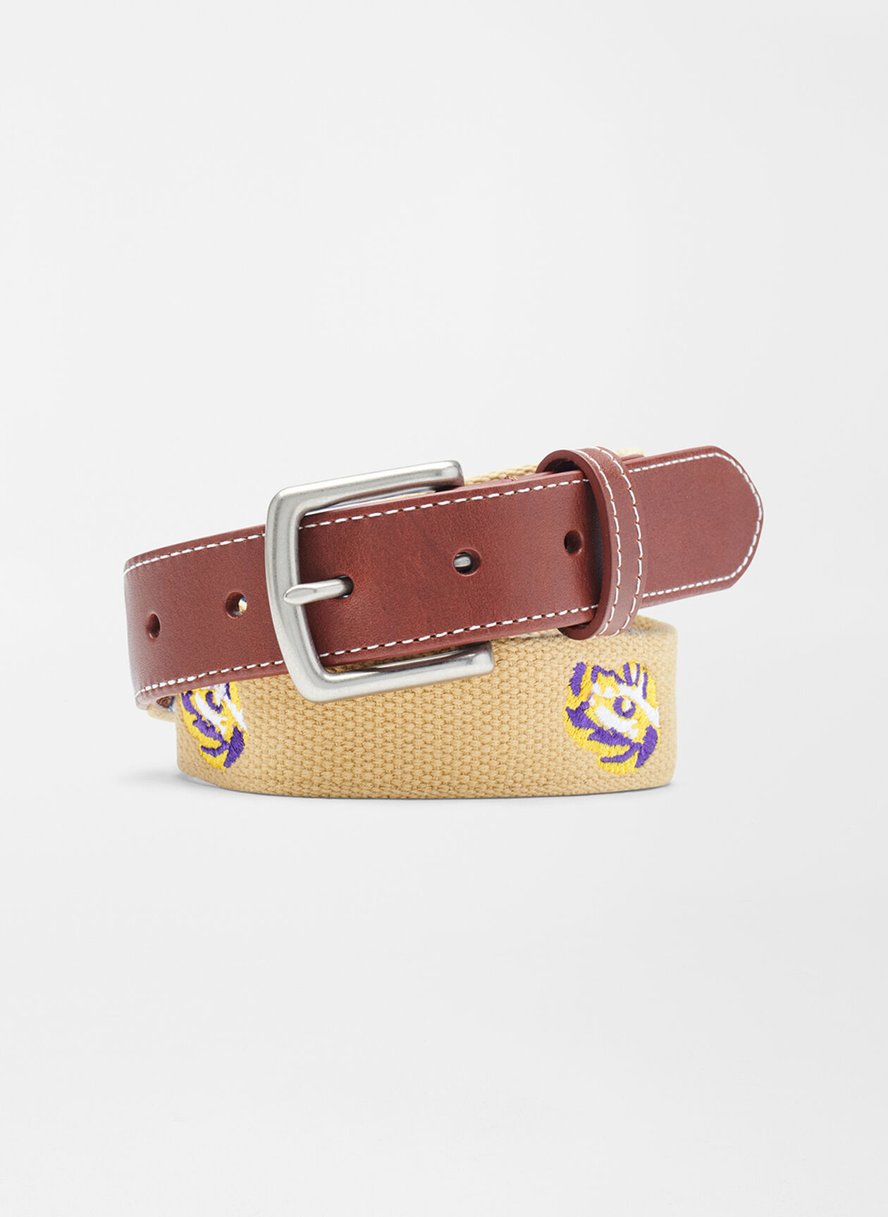 LSU Belt | Men's Collegiate Apparel | Peter Millar