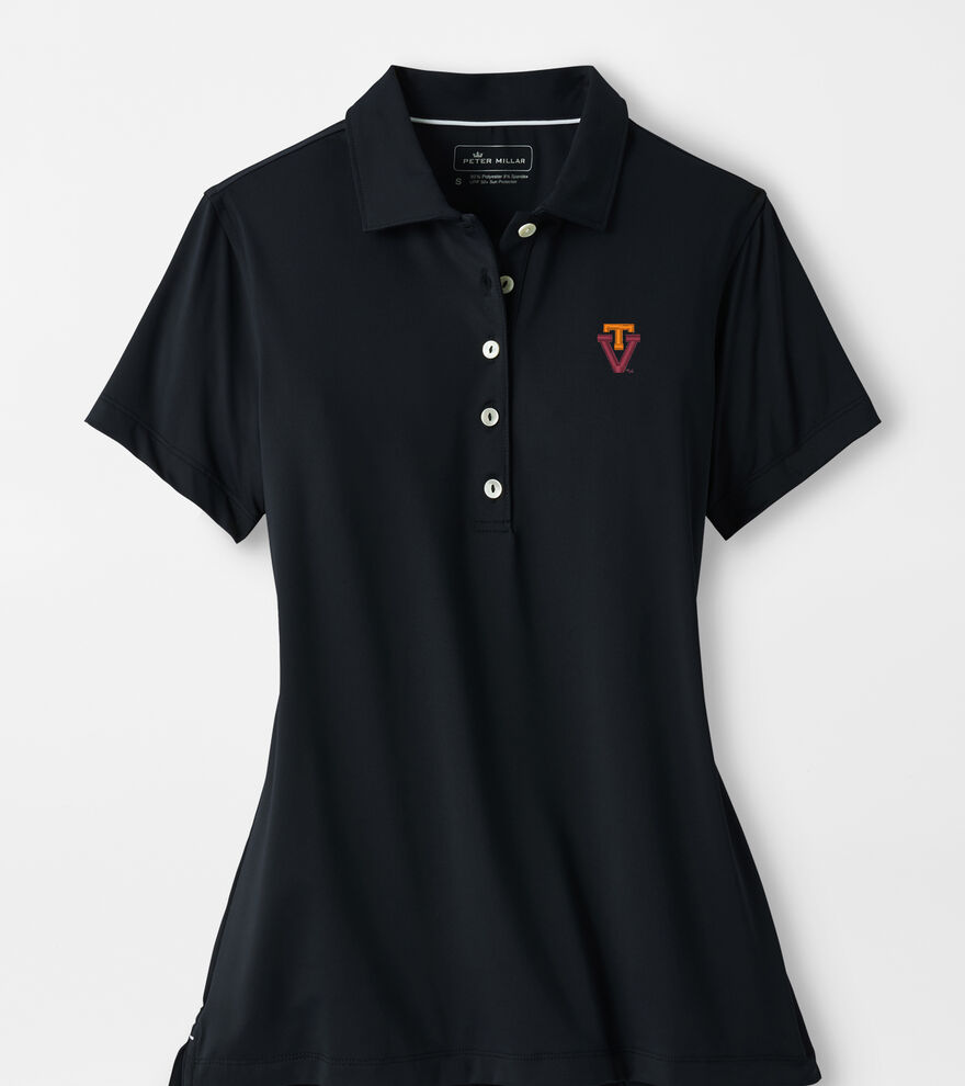 Virginia Tech Vault Perfect Fit Short-Sleeve Polo | Peter Millar