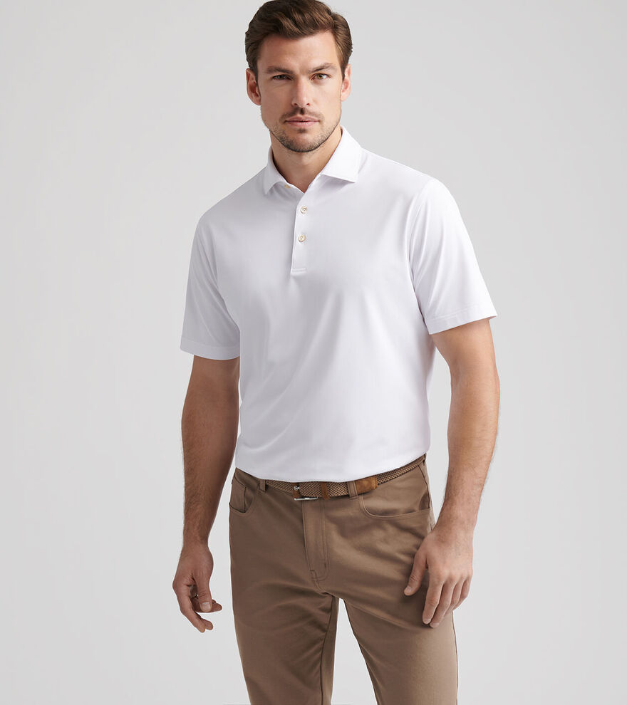 Solid Performance Mesh Polo | Men's Polos | Peter Millar