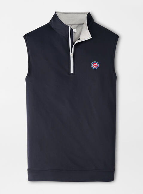 Chicago Cubs Galway Performance Quarter-Zip Vest | Men's MLB Apparel ...
