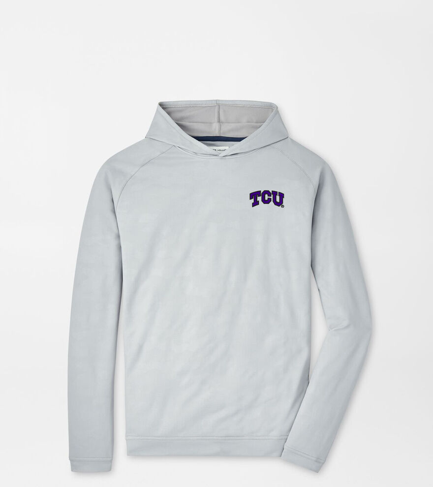 TCU Pine Logo Camo Performance Hoodie | Men's Collegiate Apparel ...