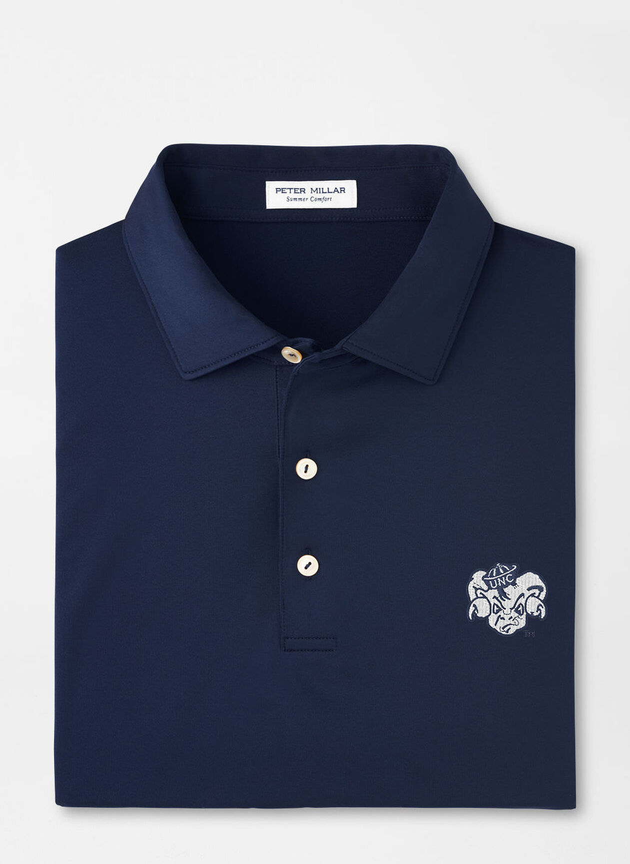 UNC Vault Solid Performance Jersey Polo | Men's Collegiate Apparel ...