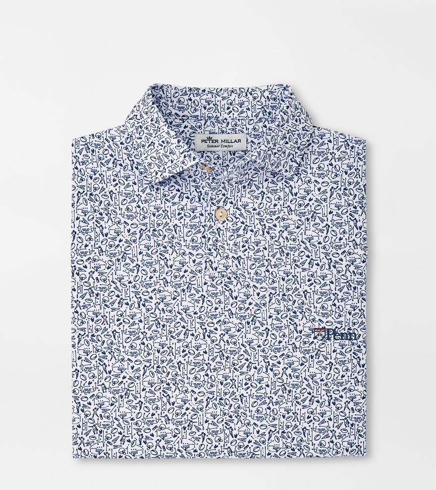 UPenn Youth Performance Jersey Polo | Peter Millar
