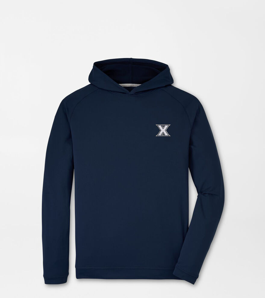 Xavier Pine Performance Hoodie | Men's Collegiate Apparel | Peter Millar