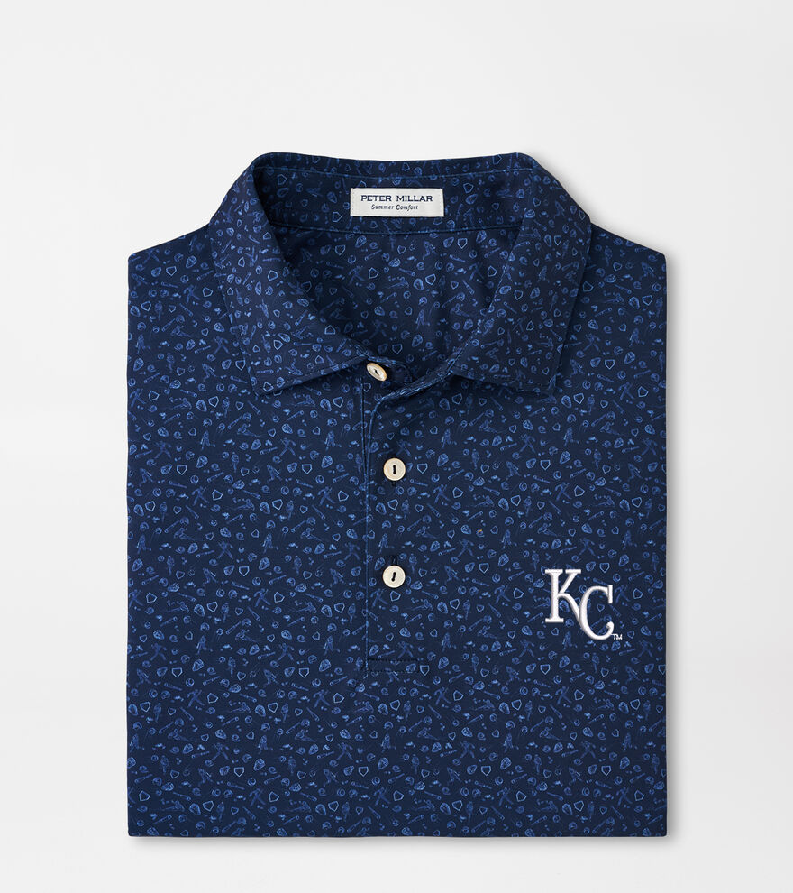 Batter Up Performance Jersey Polo | Men's MLB Apparel | Peter Millar