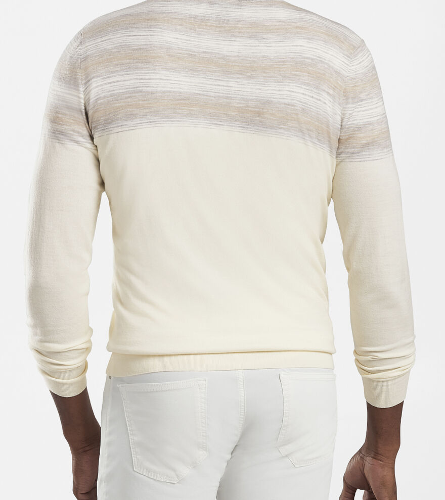 Sunset Hombre Excursionist Flex Crewneck | Peter Millar