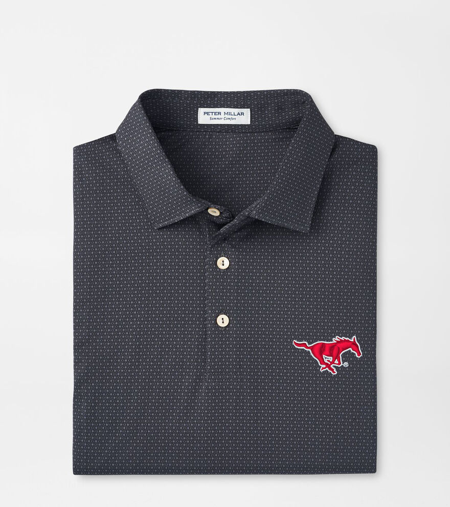 SMU Tesseract Performance Jersey Polo | Men's Collegiate Apparel ...