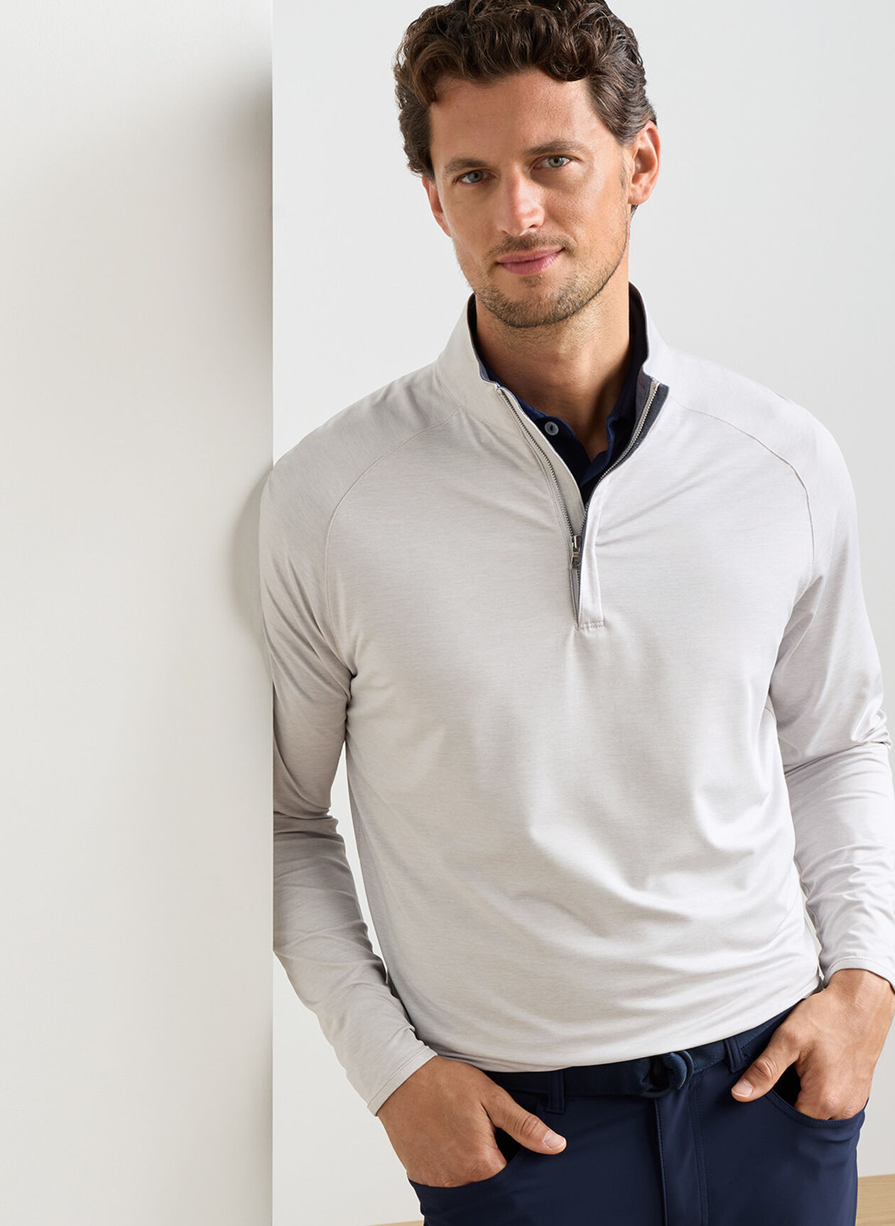 Stealth Performance Quarter-Zip | Men's Pullovers | Peter Millar