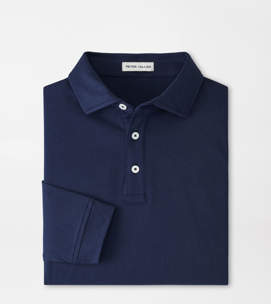 Pilot Mill Long-Sleeve Polo | Men's Polo Shirts | Peter Millar