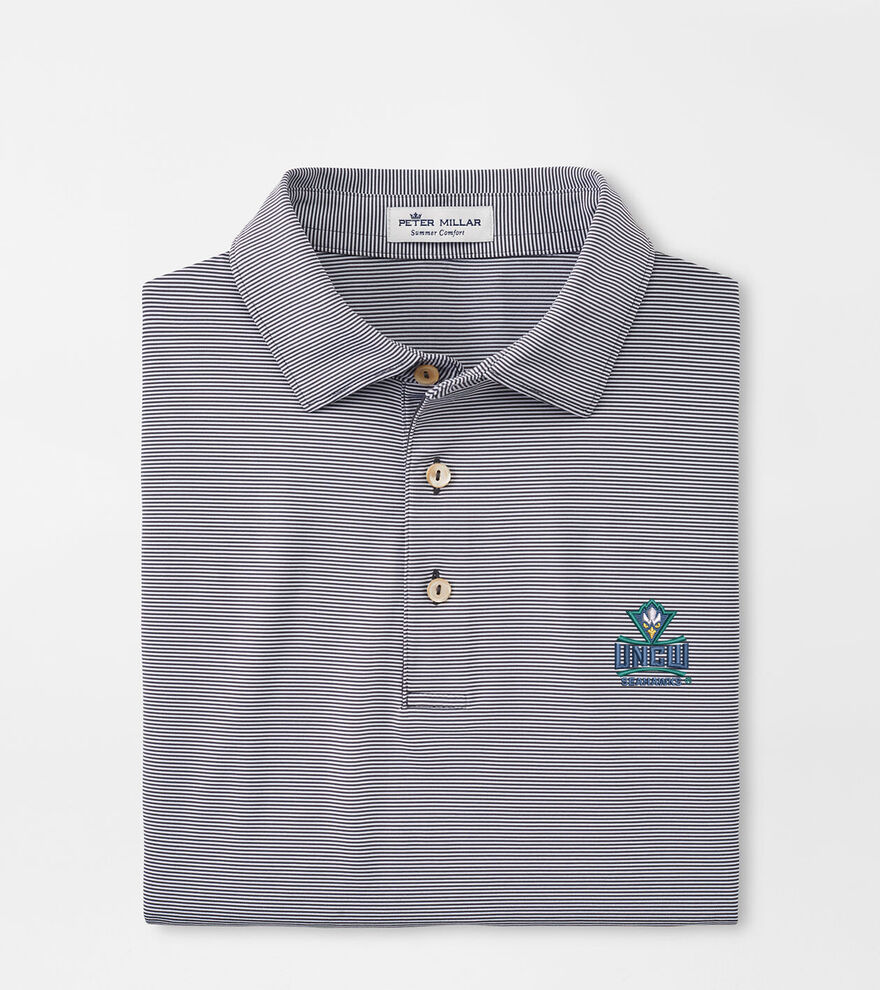 UNC Wilmington Jubilee Stripe Performance Polo | Men's Collegiate ...