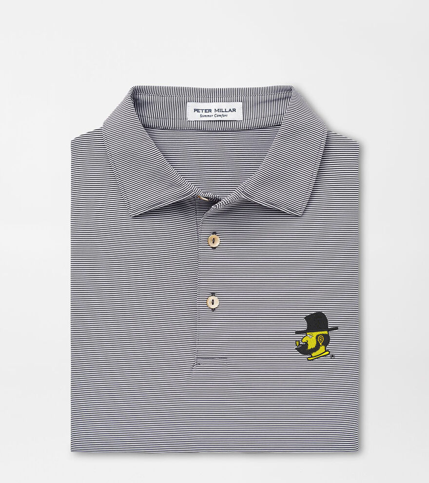 Appalachian State Yosef Jubilee Stripe Performance Polo | Men's ...