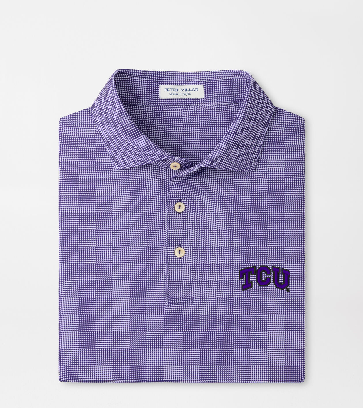 TCU Border Performance Jersey Polo | Men's Collegiate Apparel | Peter ...