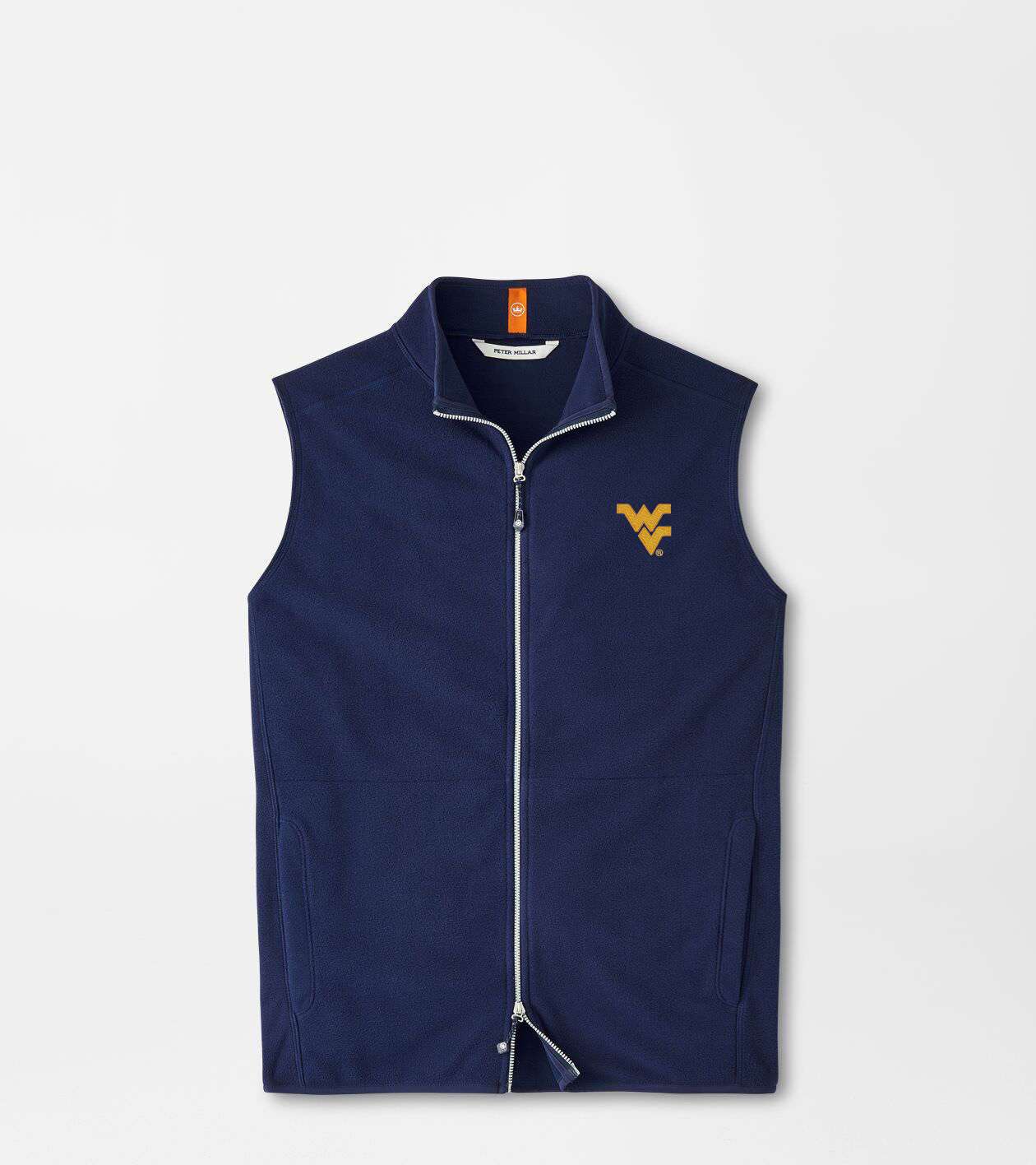 West Virginia Thermal Flow Micro Fleece Vest | Men's Collegiate Apparel ...