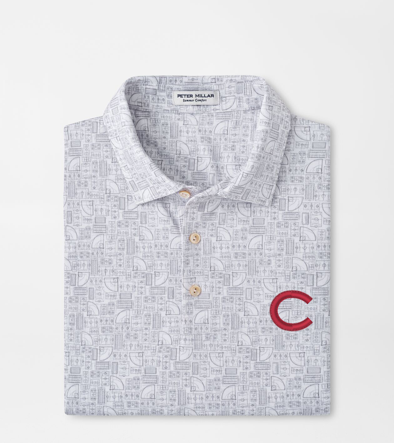 Colgate Out of Bounds Performance Jersey Polo | Men's Collegiate ...