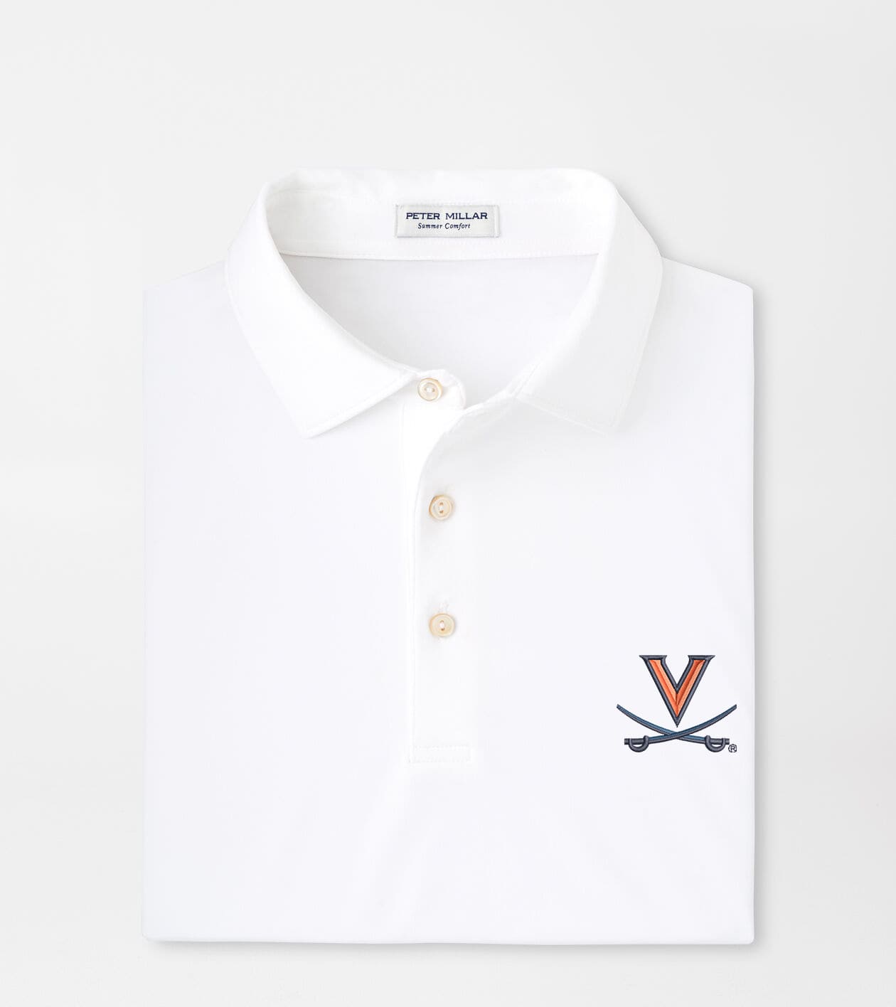 Virginia Solid Performance Jersey Polo | Men's Collegiate Apparel ...