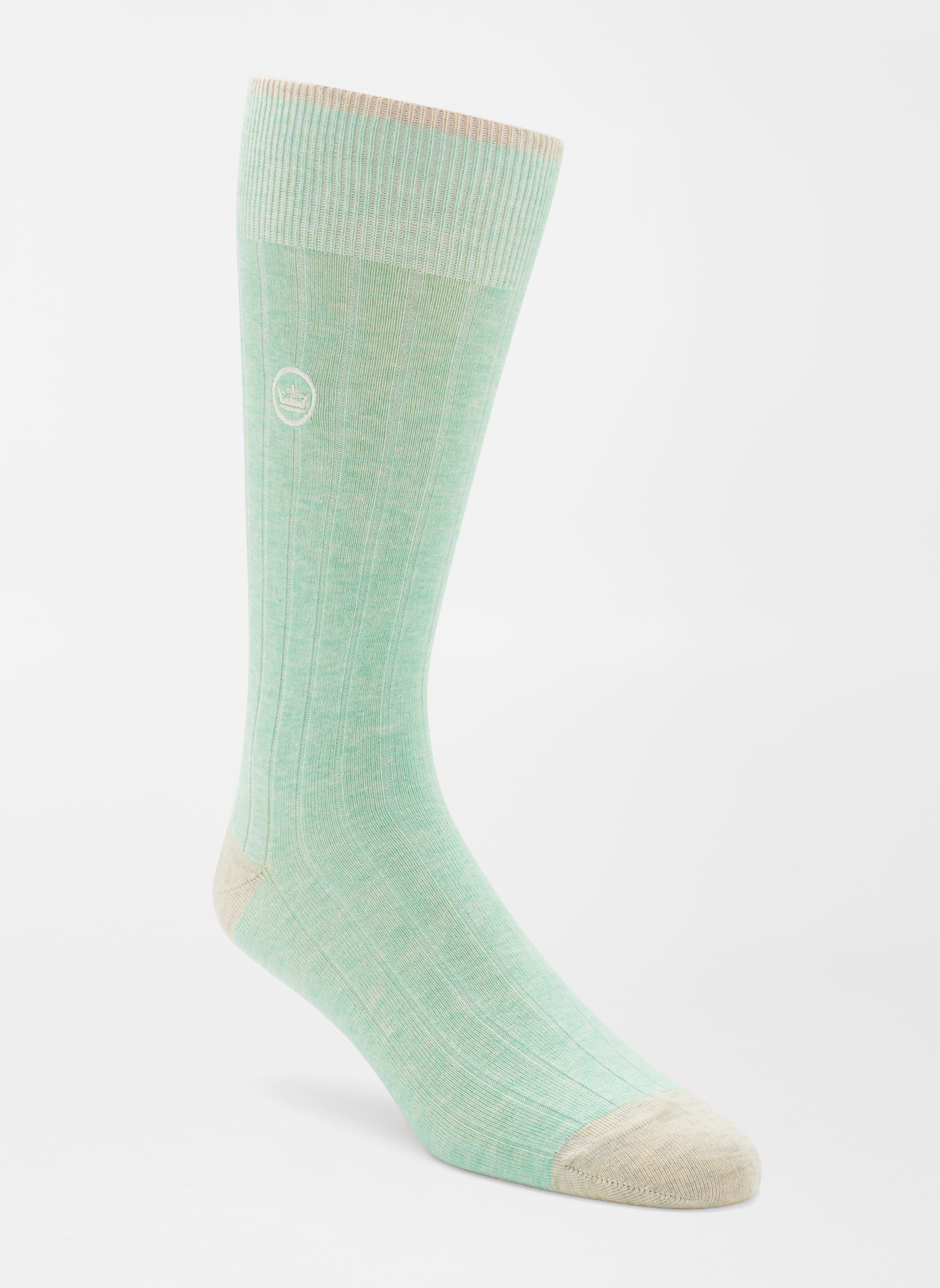 Crown Solid Crew Sock | Peter Millar