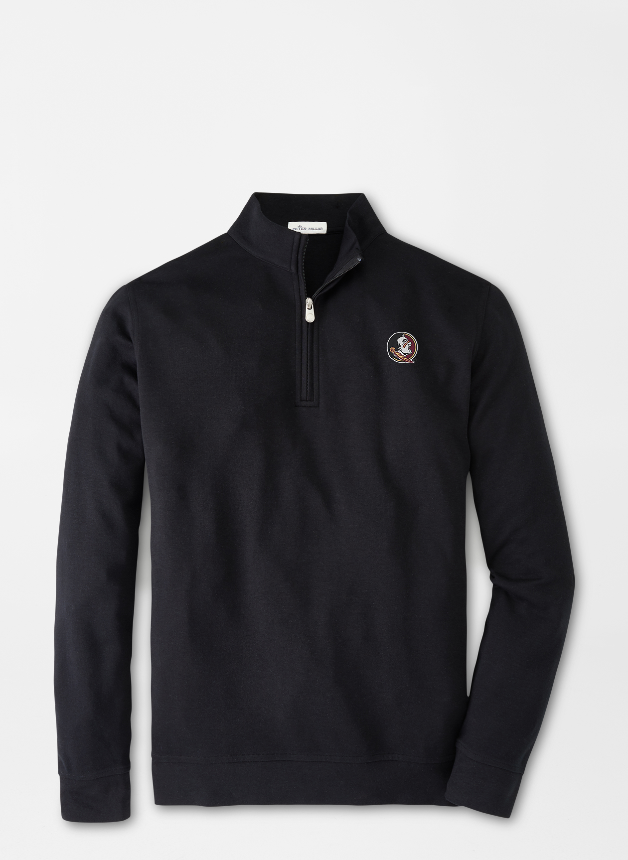 Florida State Vault Crown Comfort Interlock Quarter-Zip | Peter Millar