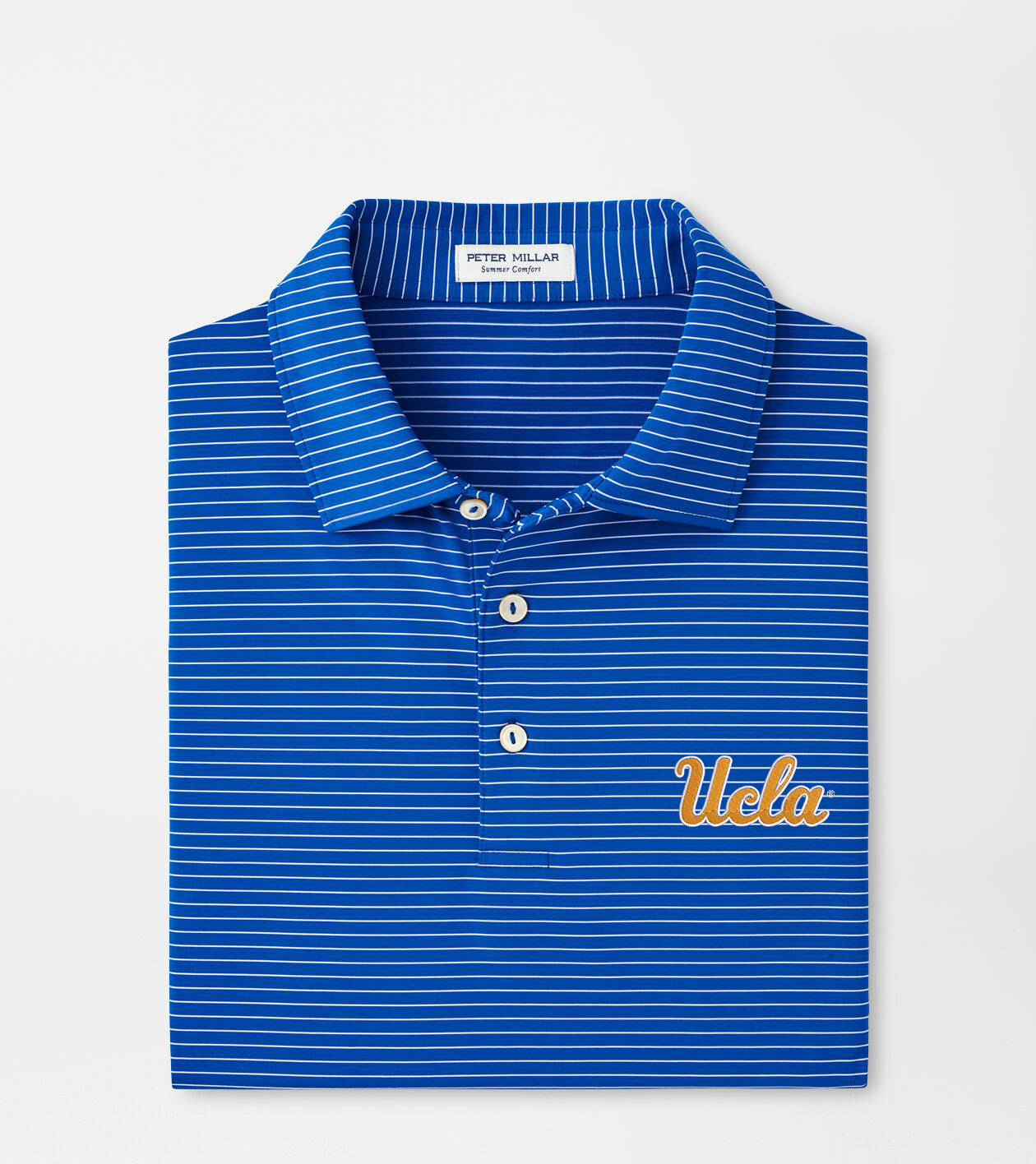 UCLA Hemlock Performance Jersey Polo | Men's Collegiate Apparel | Peter ...