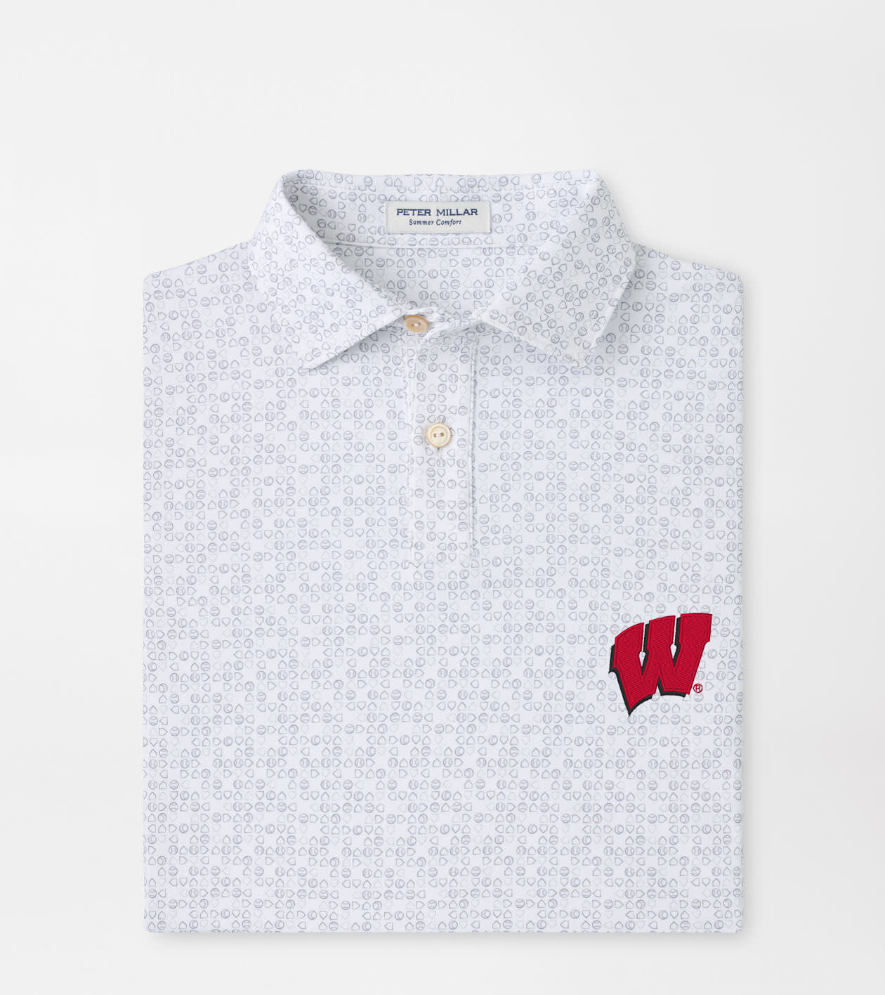Wisconsin Bases Loaded Youth Performance Jersey Polo | Men's Collegiate ...