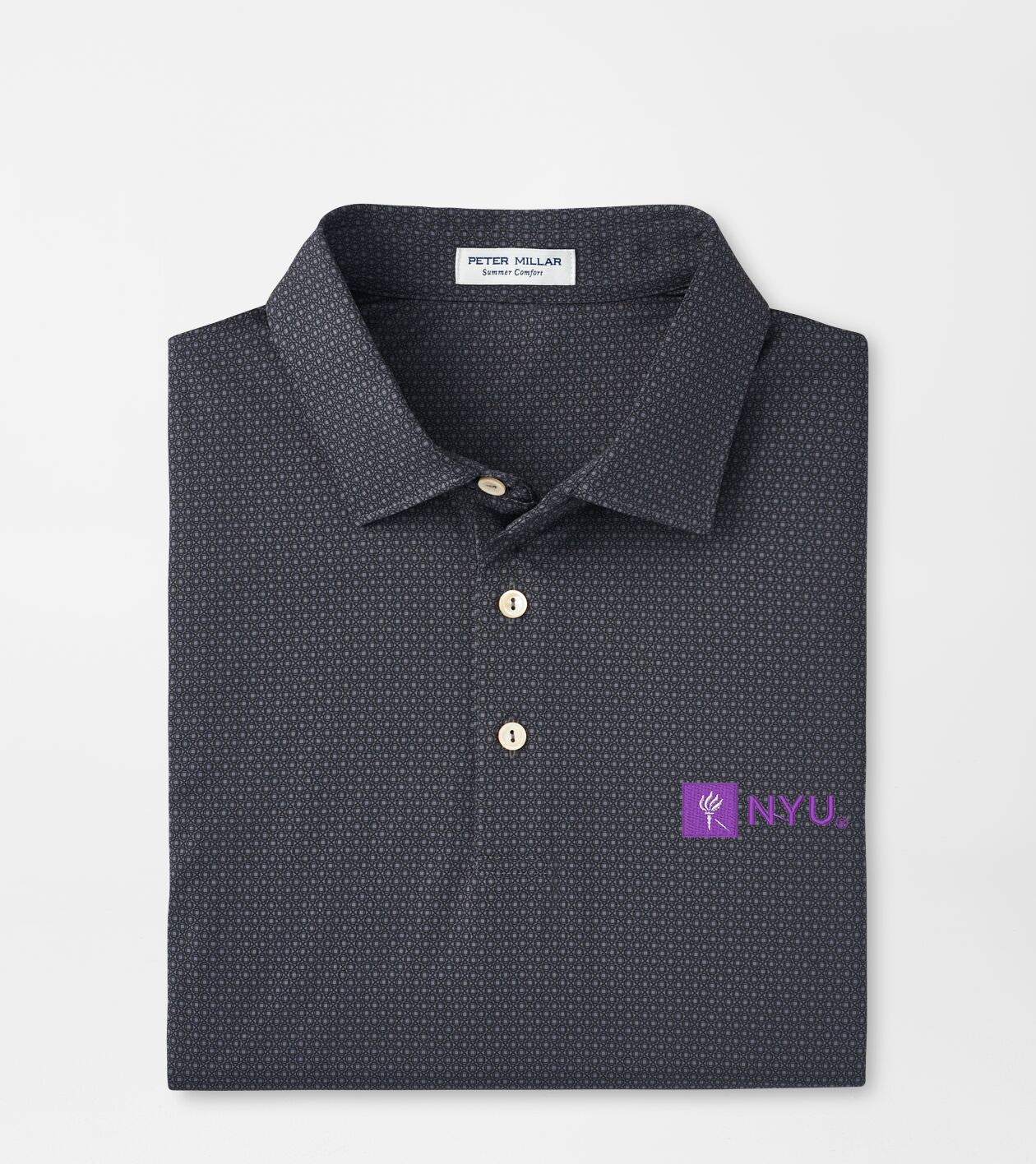 New York University Tesseract Performance Jersey Polo | Men's ...