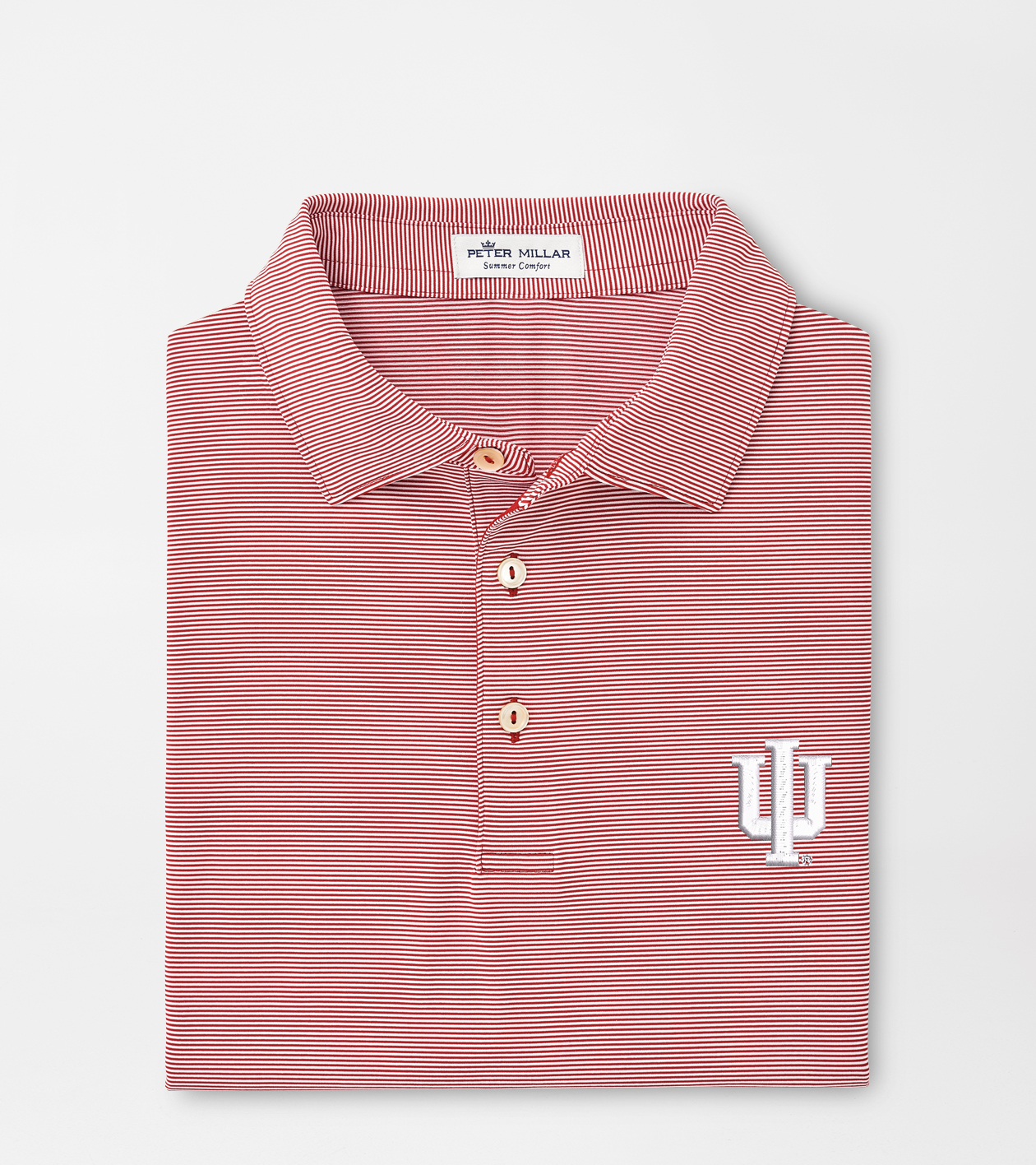 Indiana Jubilee Stripe Performance Polo | Men's Collegiate Apparel ...
