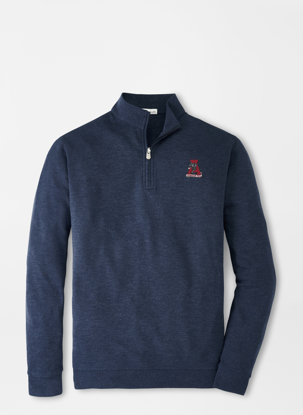 Alabama Vault Crown Comfort Interlock Quarter-Zip | Peter Millar