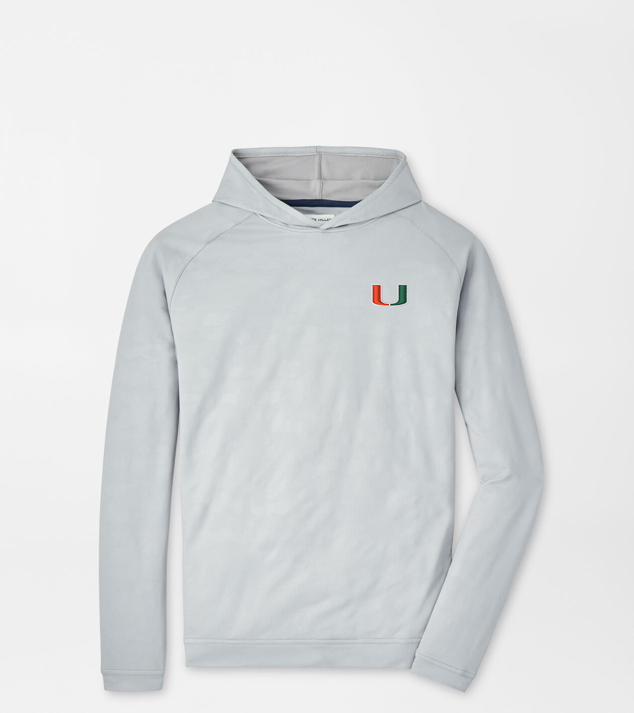 Miami Pine Logo Camo Performance Hoodie | Men's Collegiate Apparel ...