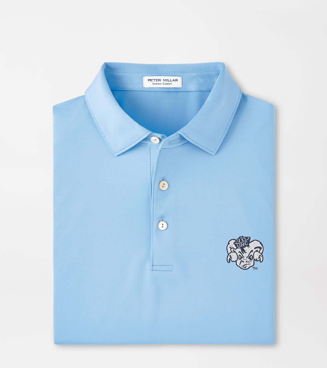 UNC Vault Solid Performance Jersey Polo | Men's Collegiate Apparel ...