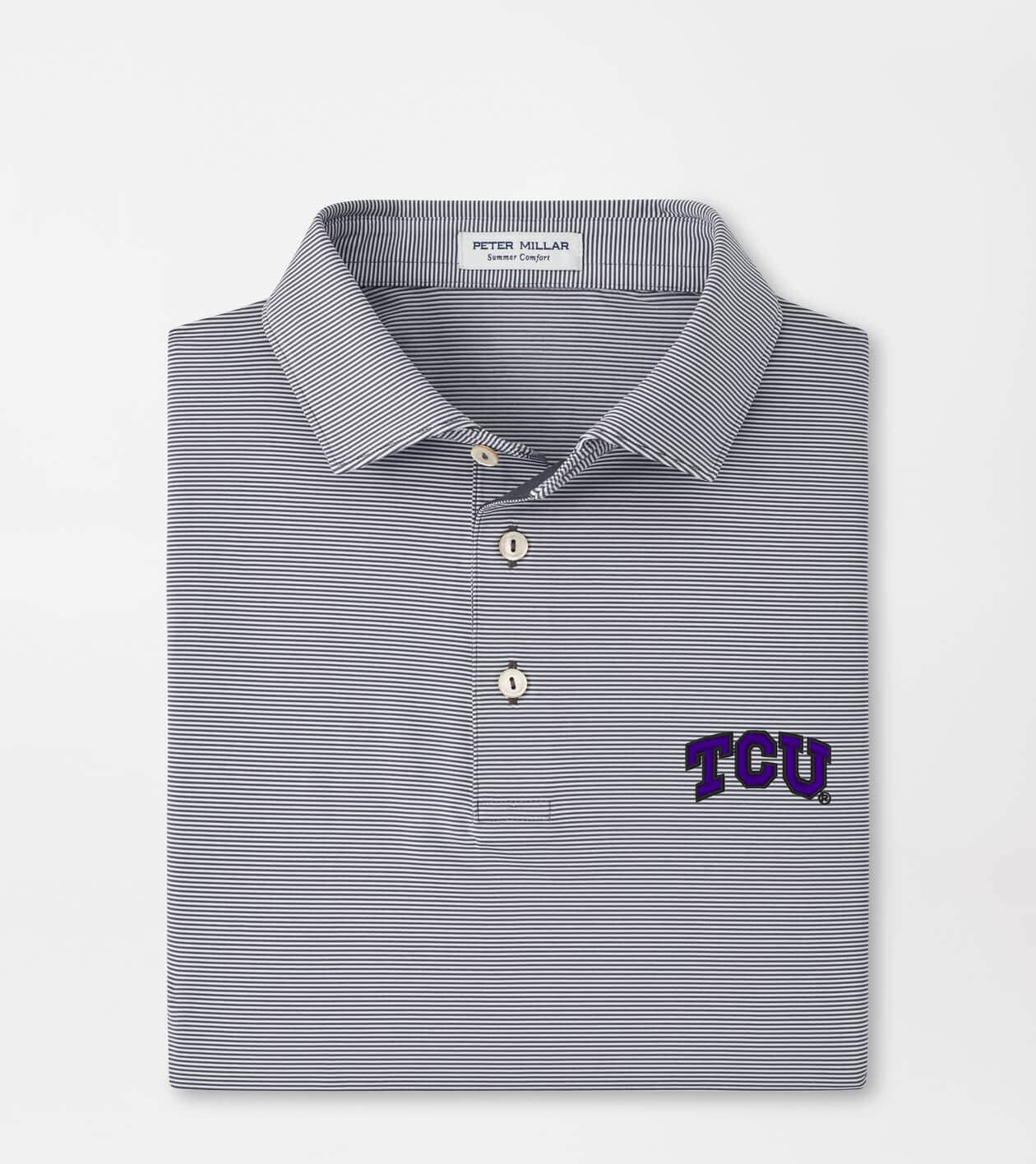 TCU Jubilee Performance Jersey Polo | Men's Collegiate Apparel | Peter ...