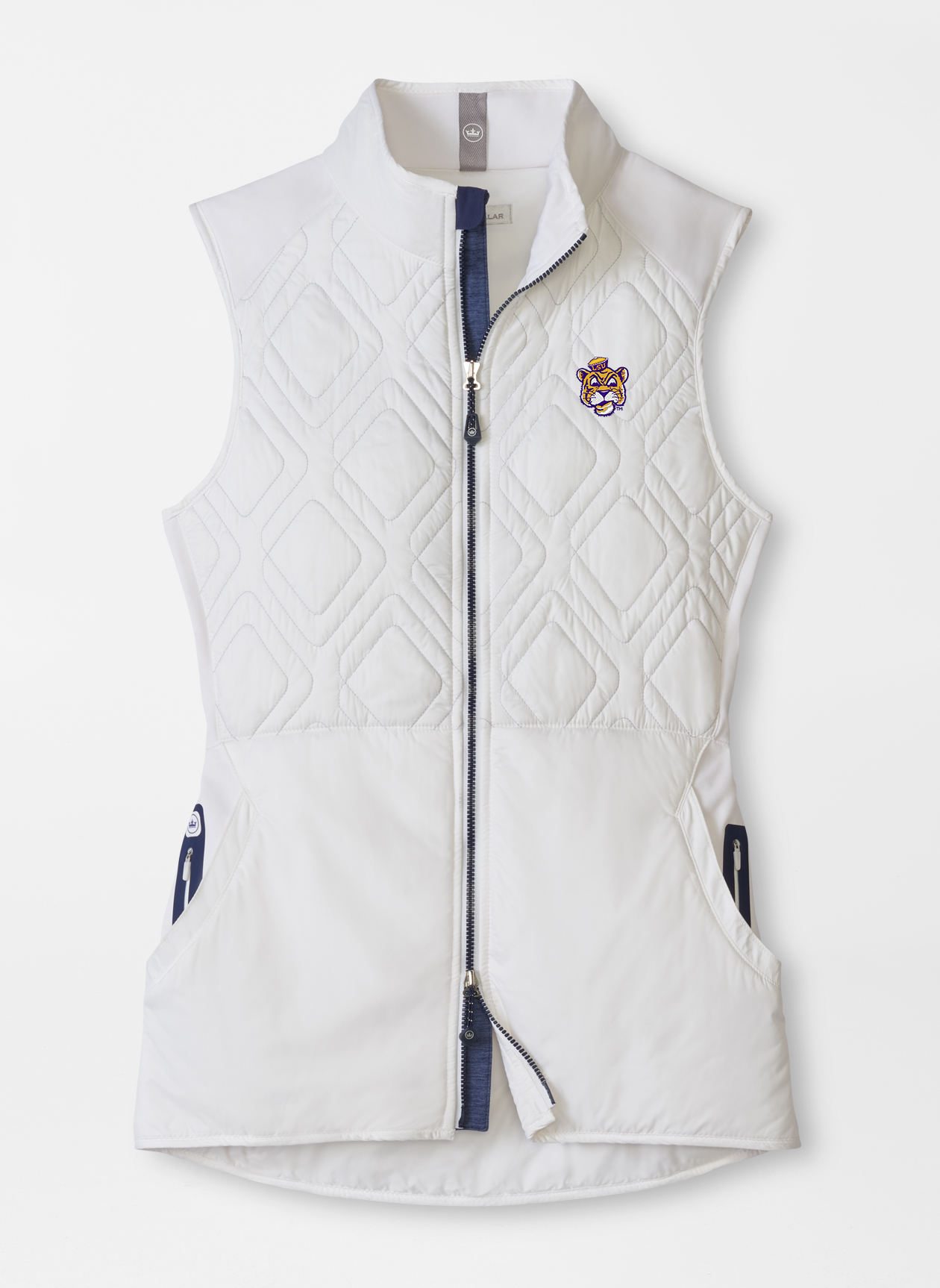 LSU Vault Lizzie Hybrid Vest | Peter Millar