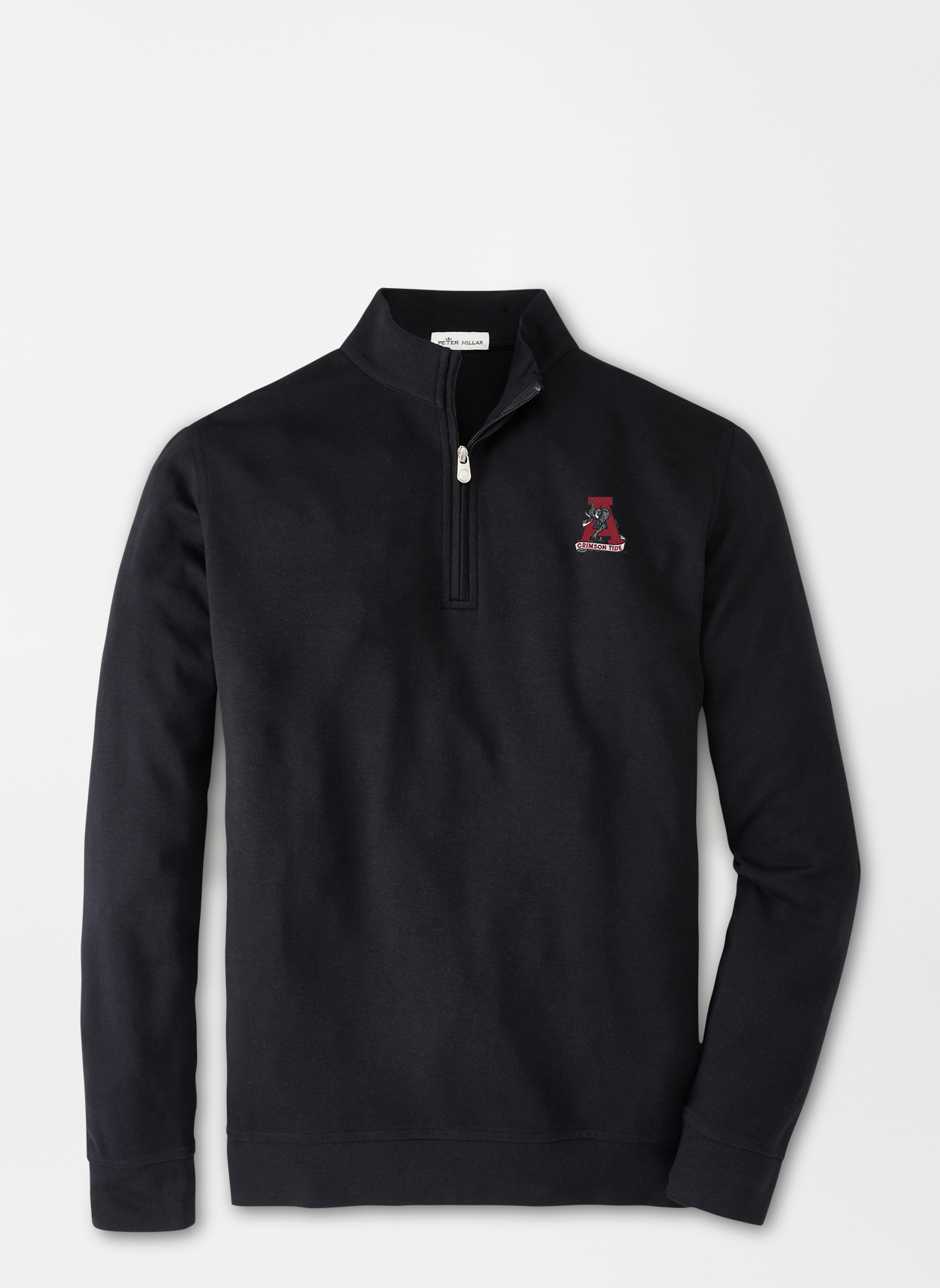 Alabama Vault Crown Comfort Interlock Quarter-Zip | Peter Millar