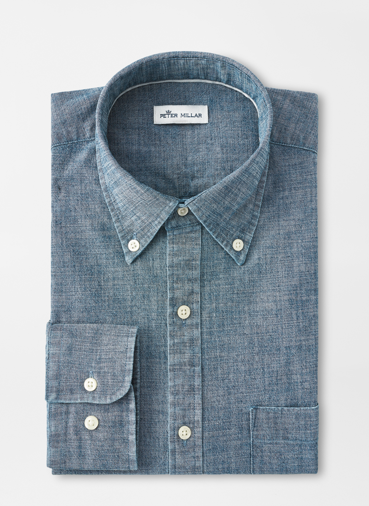 Tamworth Chambray Sport Shirt | Peter Millar