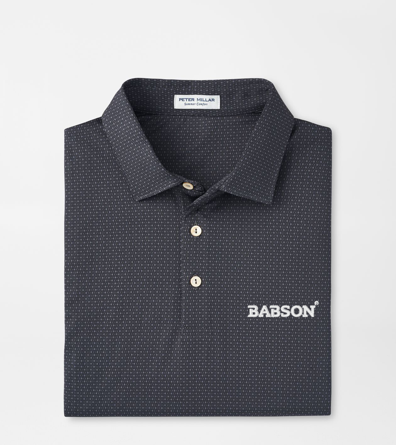 Babson Tesseract Performance Jersey Polo | Men's Collegiate Apparel ...