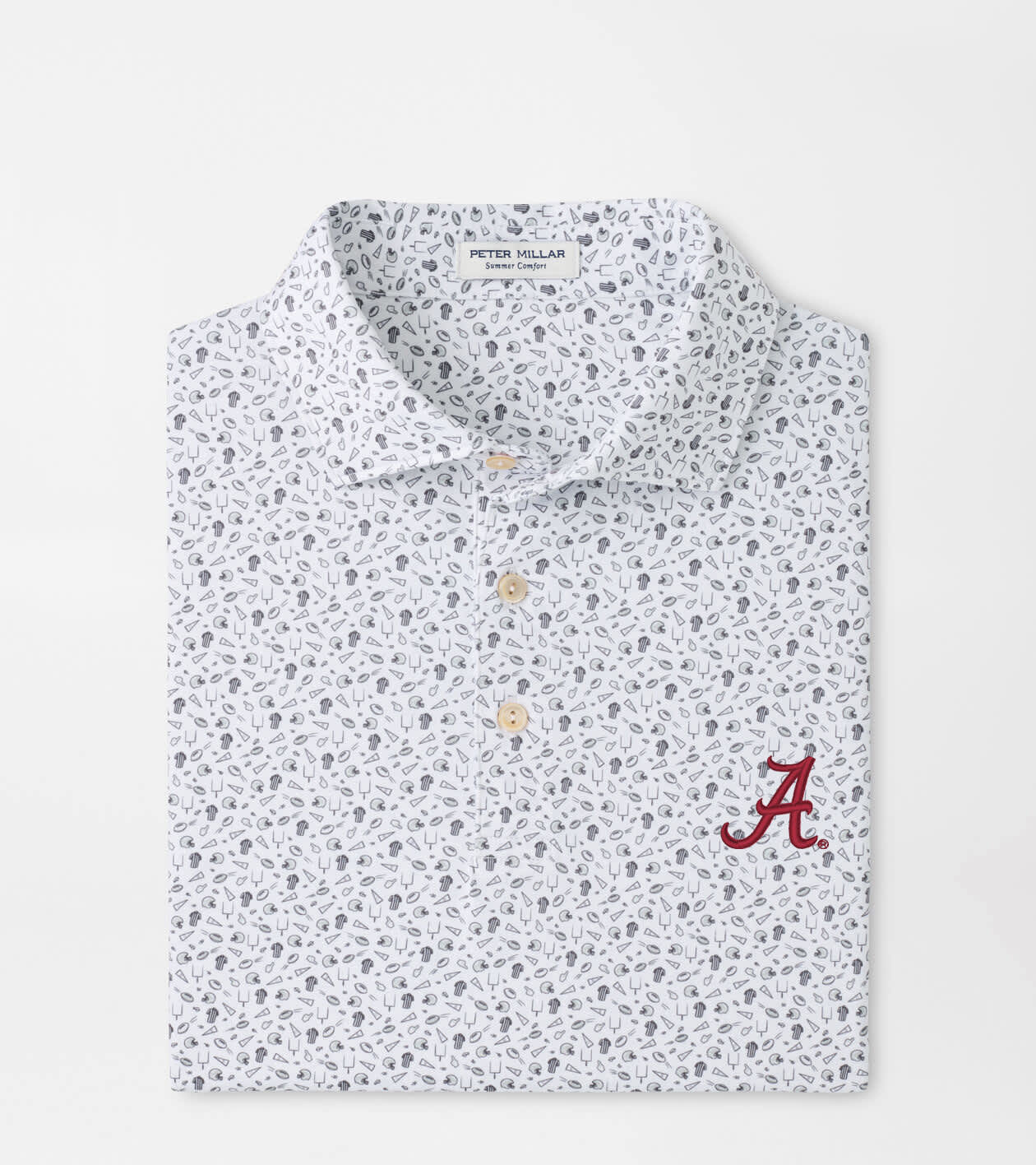 Alabama Kick Off Performance Jersey Polo | Men's Collegiate Apparel ...