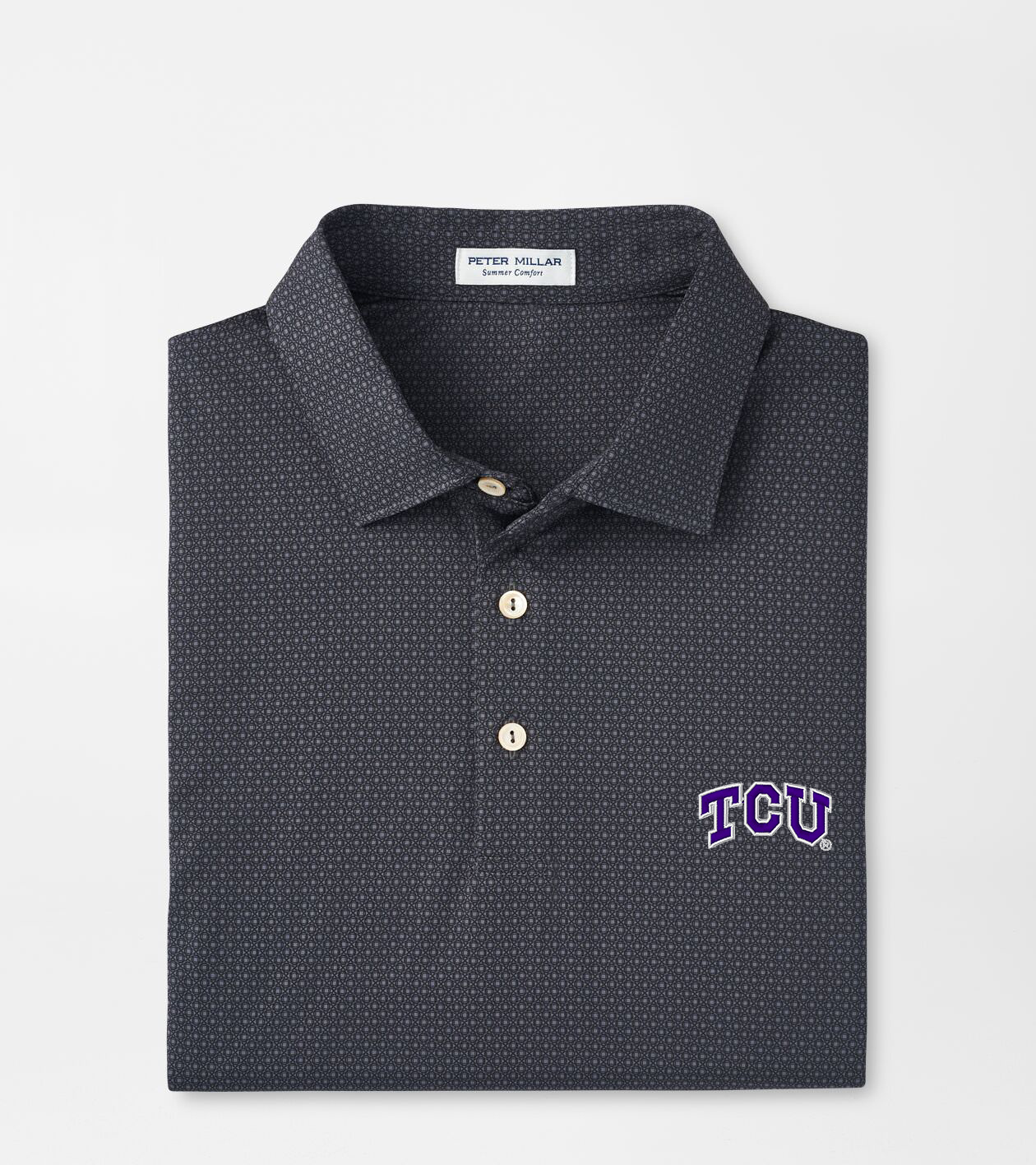 TCU Tesseract Performance Jersey Polo | Men's Collegiate Apparel ...