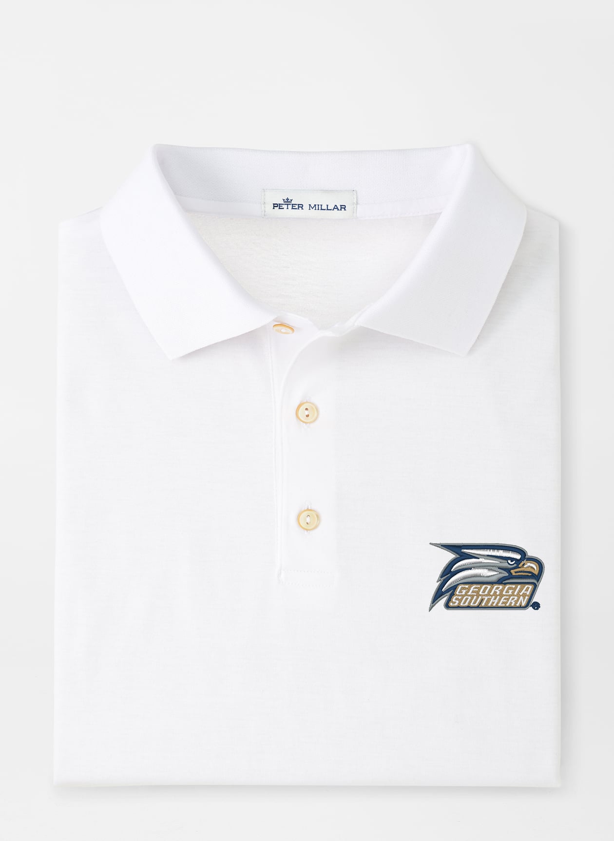 Georgia Southern Solid Cotton Polo | Peter Millar