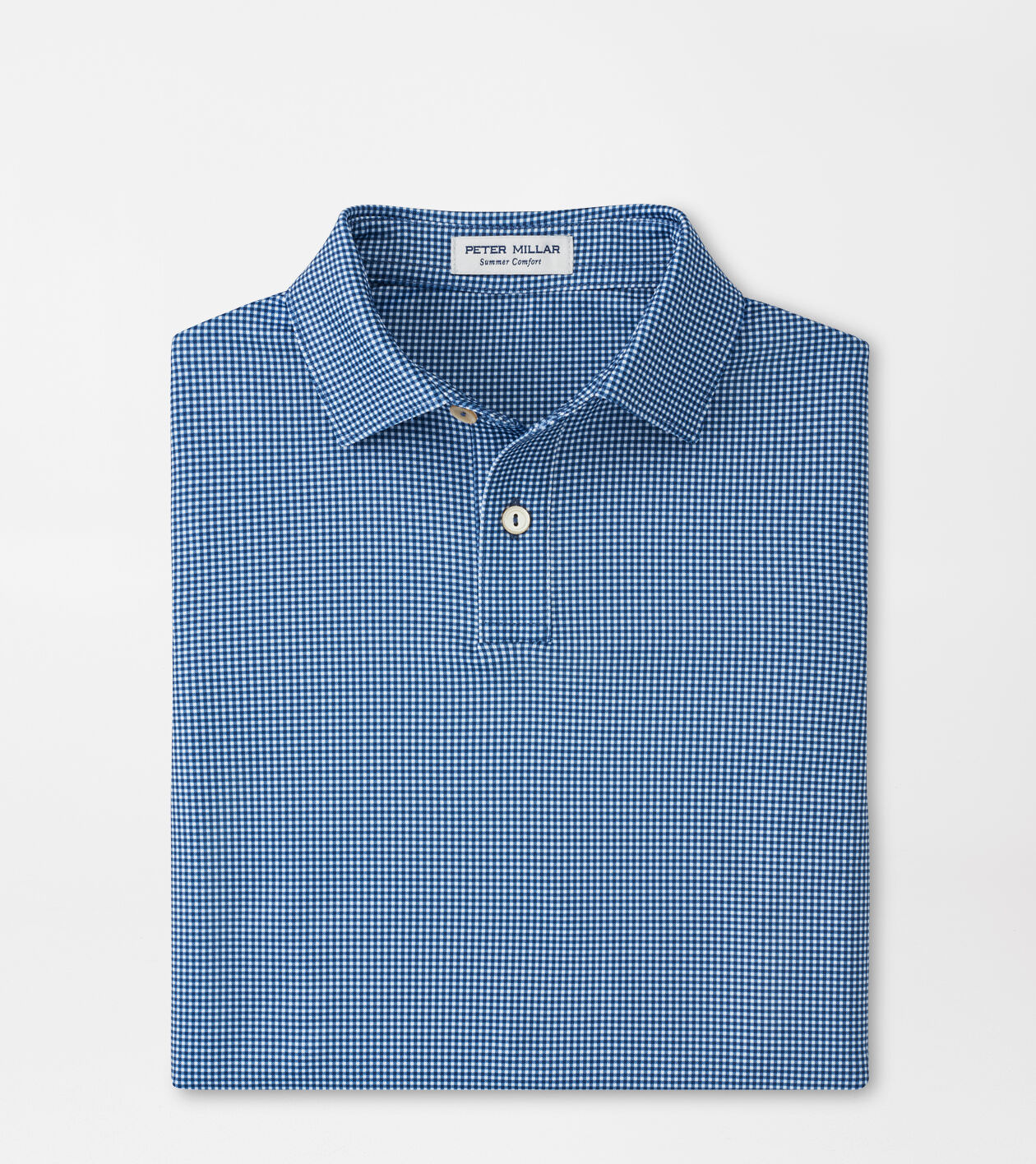 Gingham Youth Performance Jersey Polo | Youth Apparel | Peter Millar