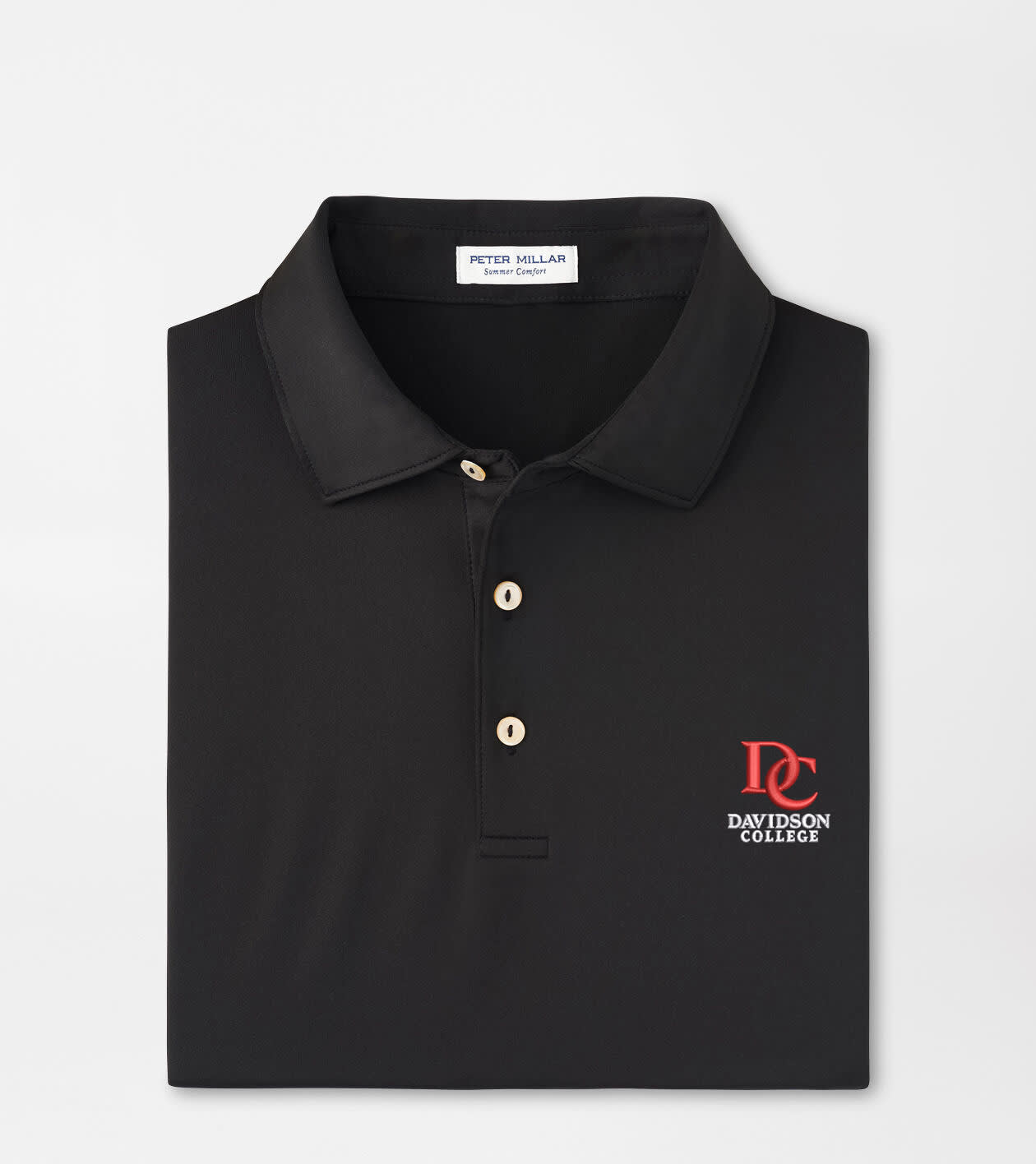 Davidson Solid Performance Jersey Polo | Men's Collegiate Apparel ...
