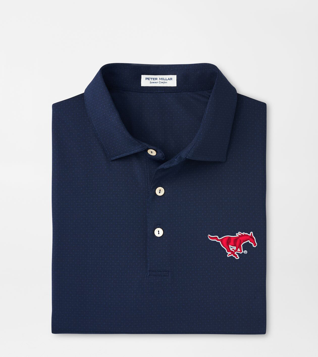 SMU Tesseract Performance Jersey Polo | Men's Collegiate Apparel ...